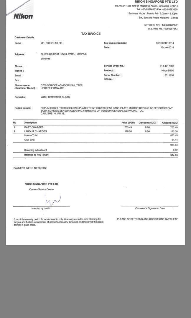 Nikon D750 (Local set with receipt), Photography, Cameras on Carousell