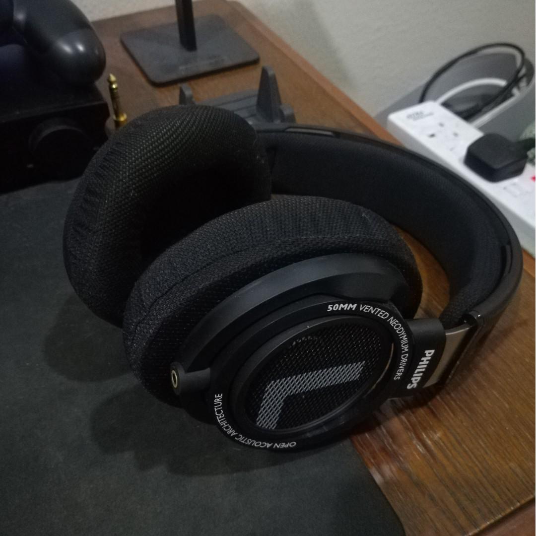 Philips SHP9500 Headphones with Vmoda Boom Pro Microphone, Audio ...