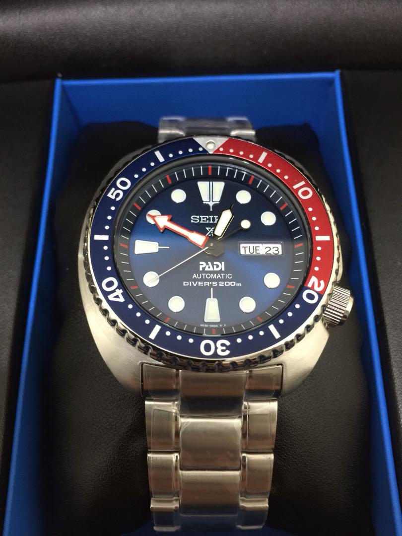 Seiko turtle padi, Luxury, Watches on Carousell