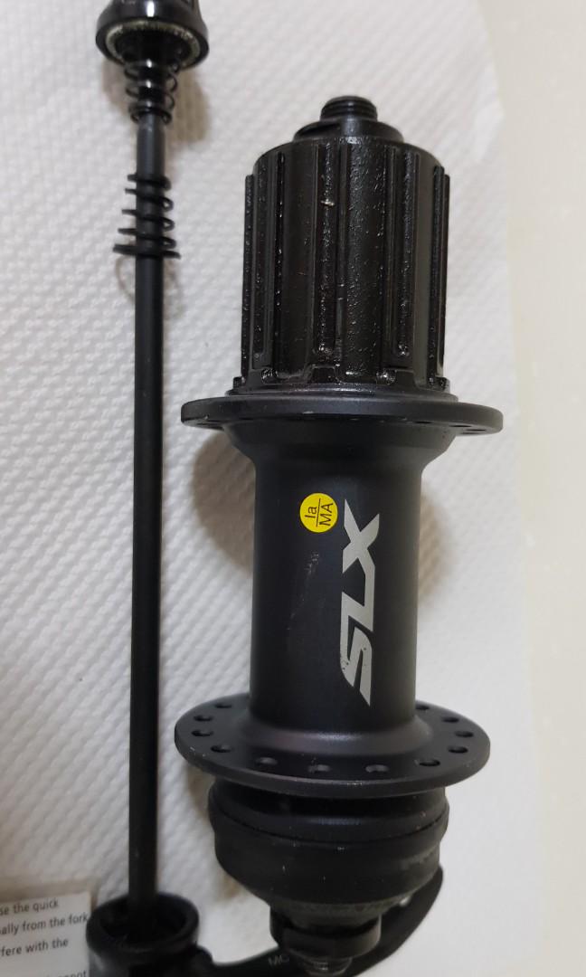 Shimano SLX HB-M675 rear & front hub, Sports Equipment, Bicycles ...