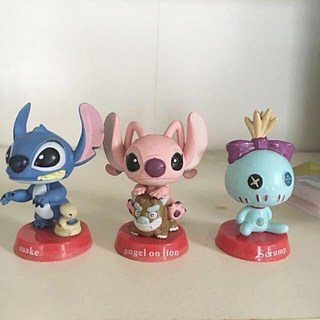 STITCH BOBBLEHEAD FIGURINES, Hobbies & Toys, Toys & Games on Carousell