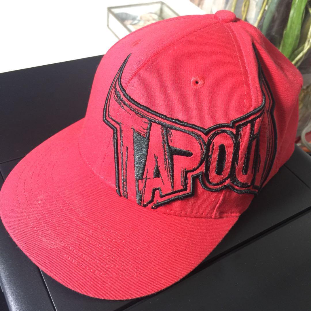 TapOut Cage Fighting Logo FlexFit FlatBill Hat, Men's Fashion, Watches ...