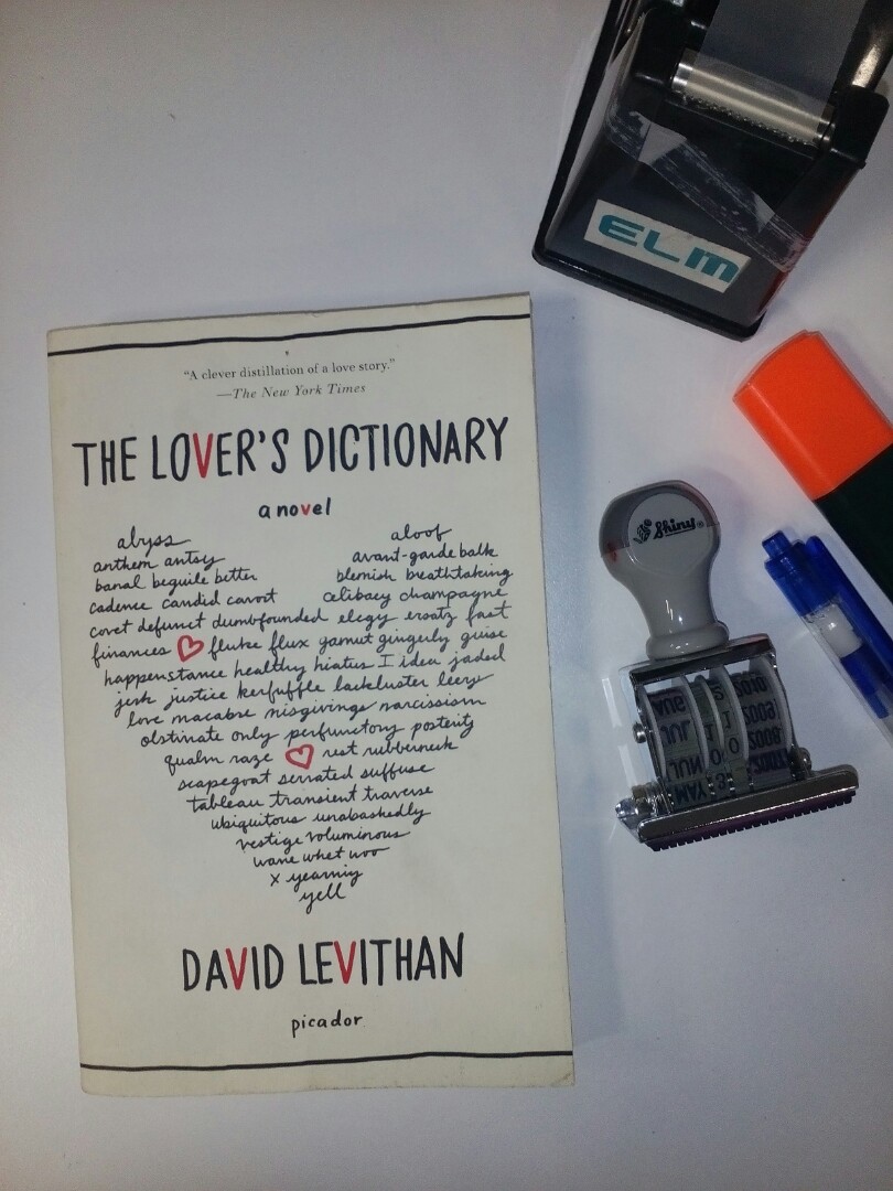 The Lover's Dictionary by David Levithan, Hobbies & Toys, Books ...