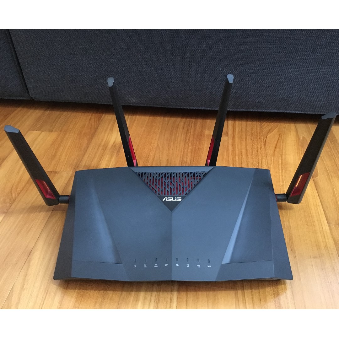 Asus RT AC88U AC3100 Dual Band Gigabit WiFi Gaming Router, Computers ...