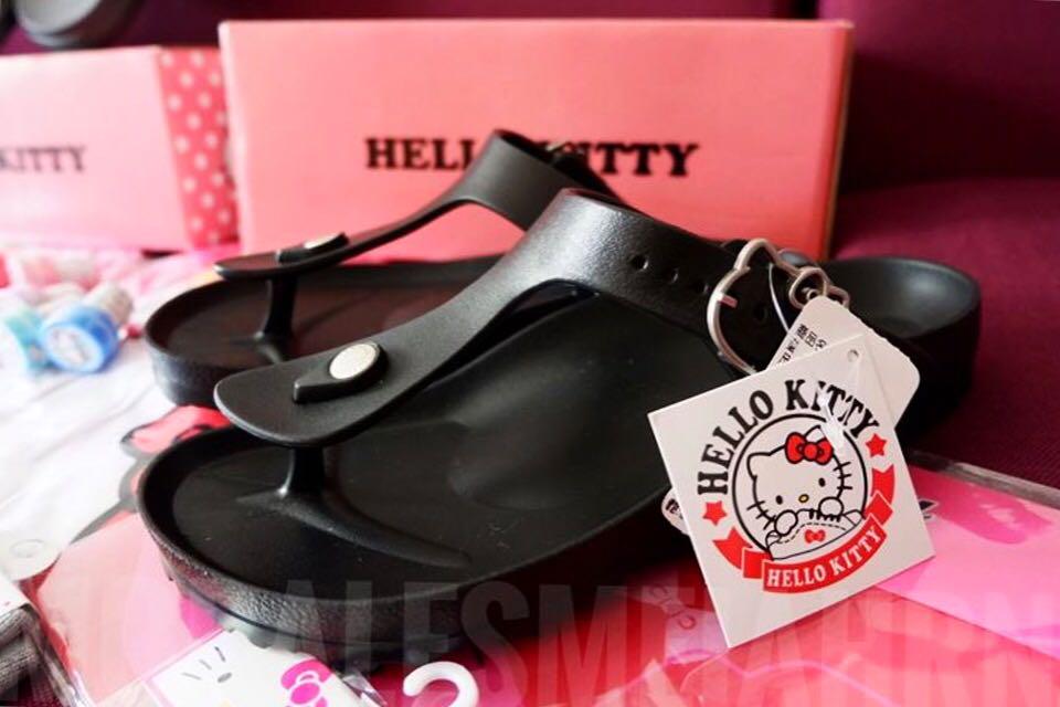 Authentic Hello Kitty Birkin style Sandals, Women's Fashion, Footwear ...