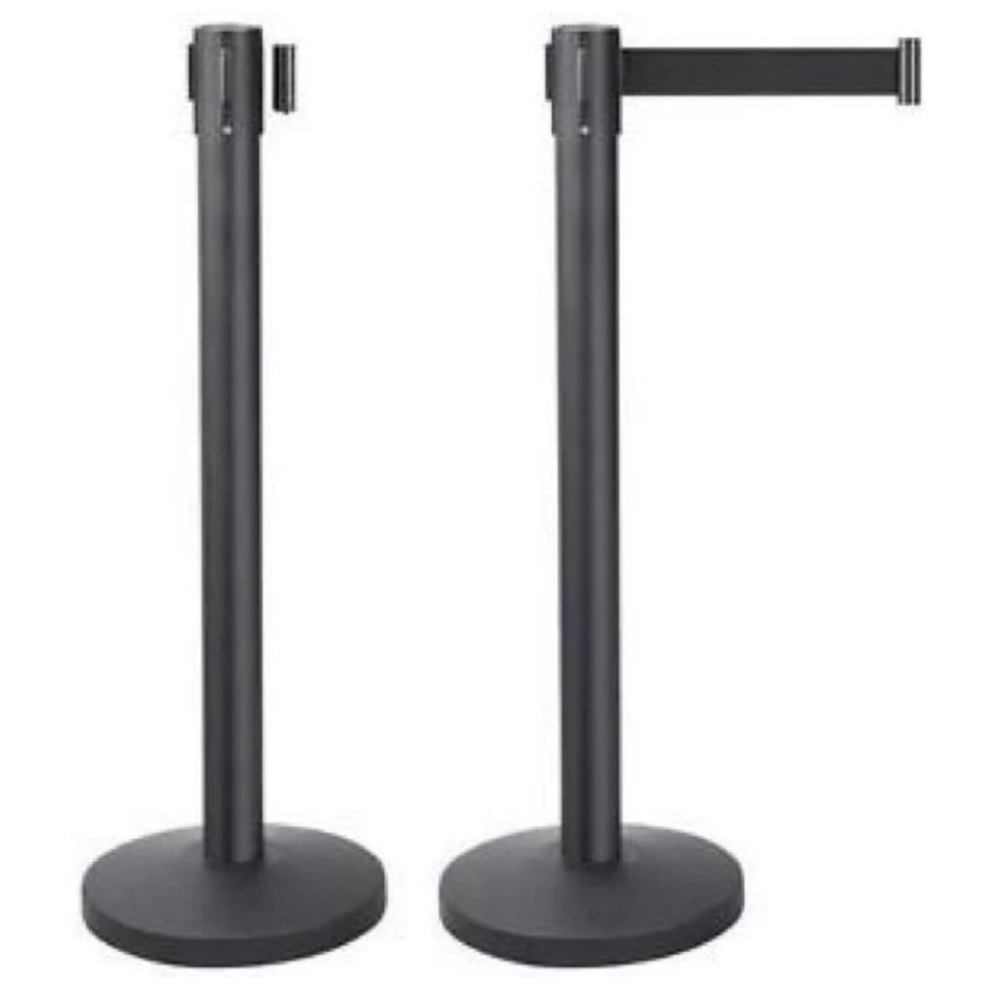 Black Q Pole / Queue Stand, Furniture & Home Living, Lighting & Fans ...