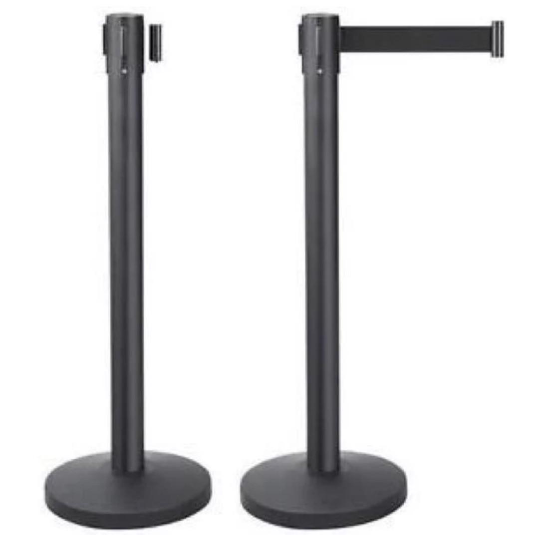 Black Q Pole / Queue Stand, Furniture & Home Living, Lighting & Fans ...