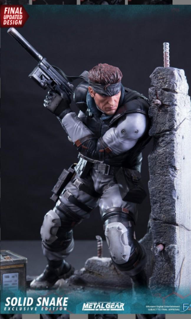 First Four Figures Metal Gear Solid - Solid Snake Exclusive, Hobbies & Toys, Toys & Games on ...
