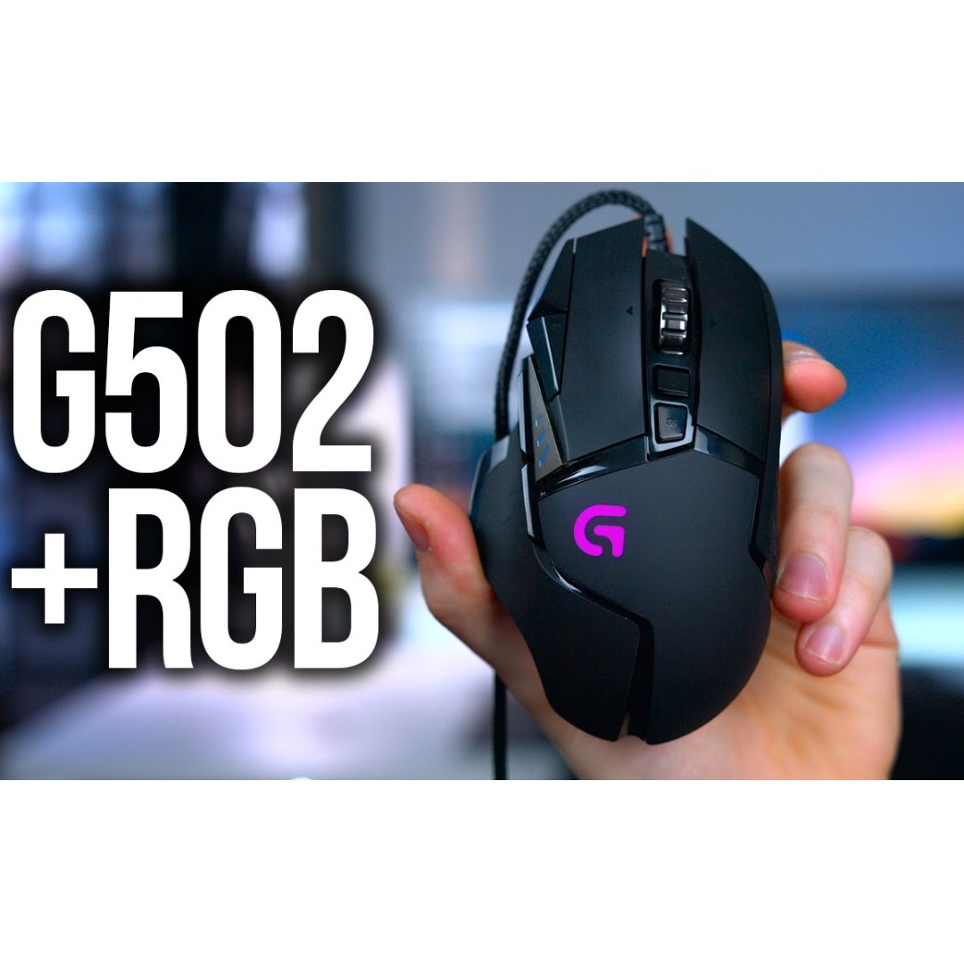Logitech G502 RGB, 電腦＆科技, 電腦周邊及配件, 電腦滑鼠及相關產品 - Carousell