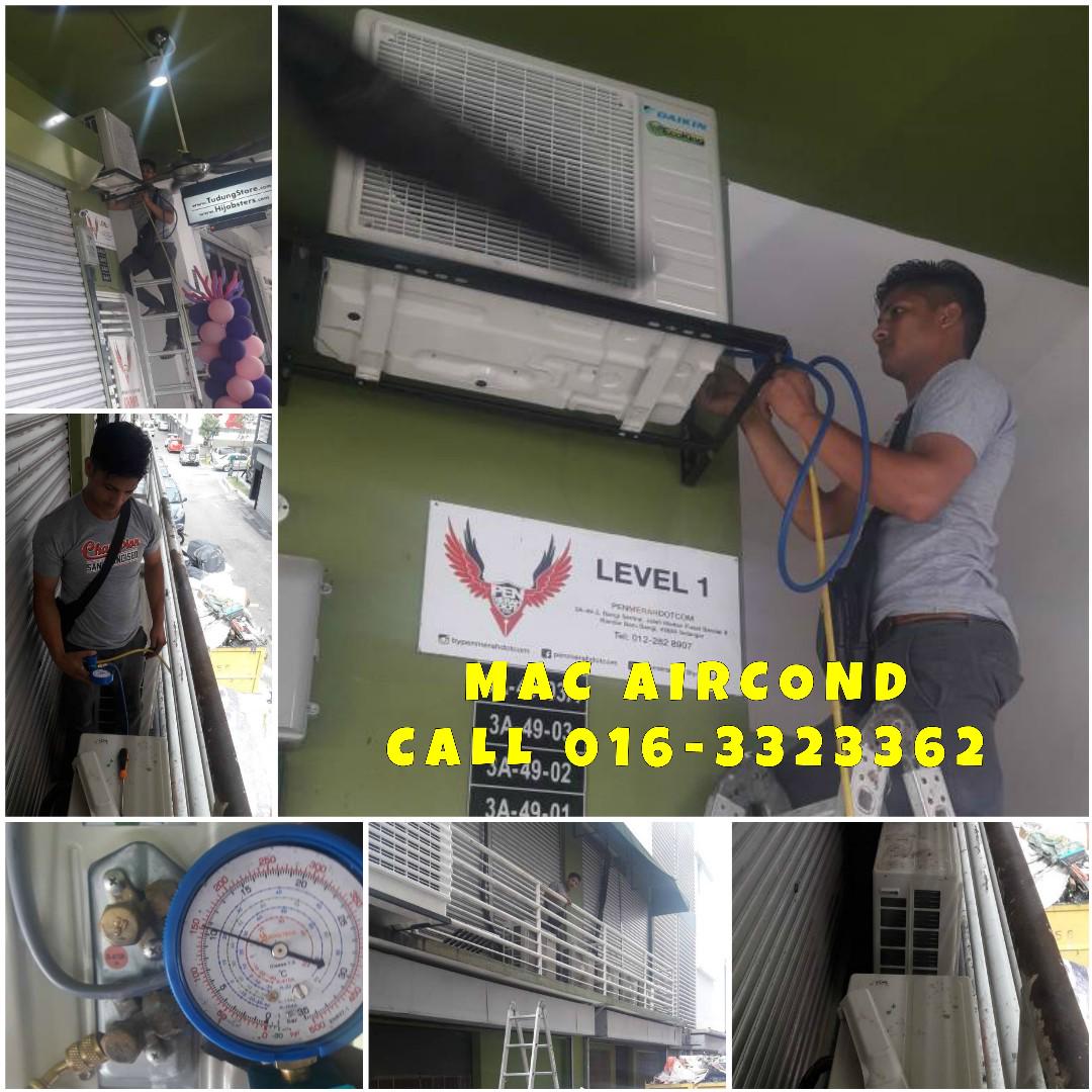 PROMOTION NOW !!! Aircond Service/Repair/Install/Dismantle/Wall@Ceiling Cassette KL & Selangor ...