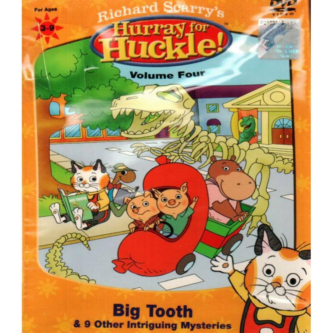 Richard Scarry's Hurray For Huckle! Big Tooth Vol.4 DVD, Hobbies & Toys ...