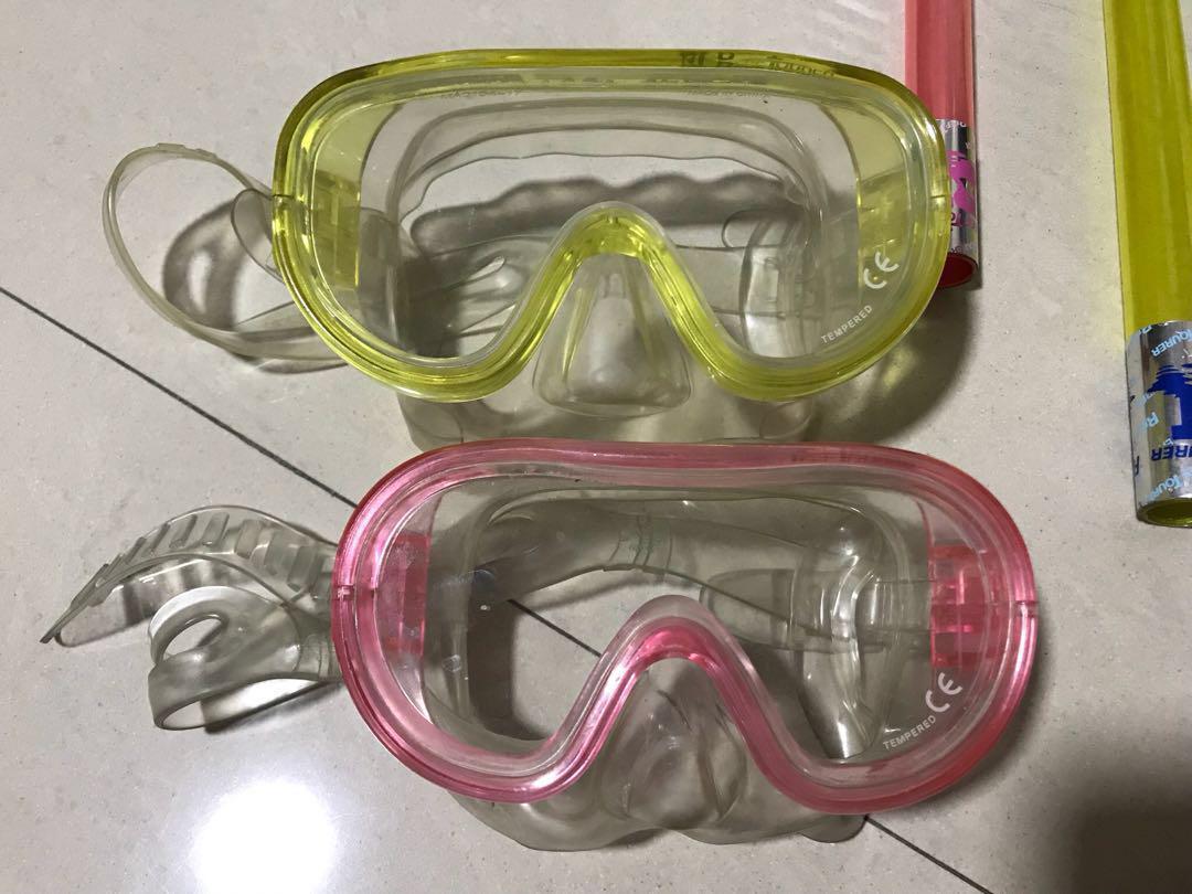 Tabata Mask & Snorkel Set For 2, Sports Equipment, Sports & Games ...