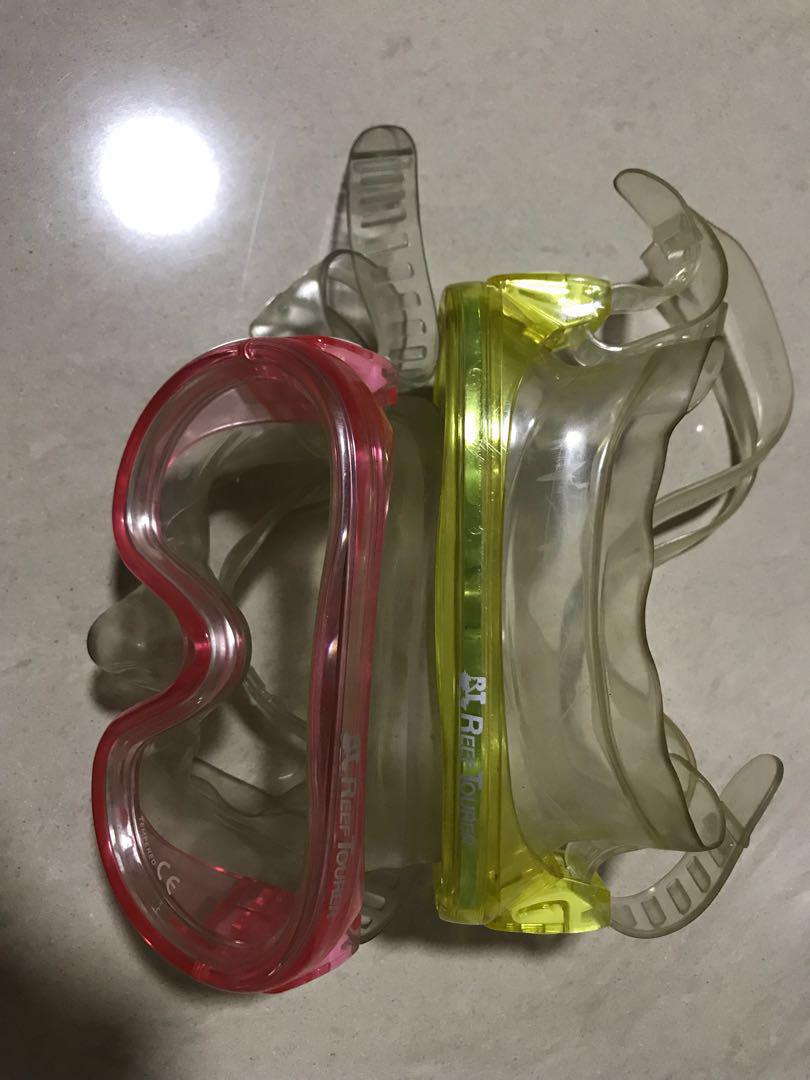 Tabata Mask & Snorkel Set For 2, Sports Equipment, Sports & Games ...