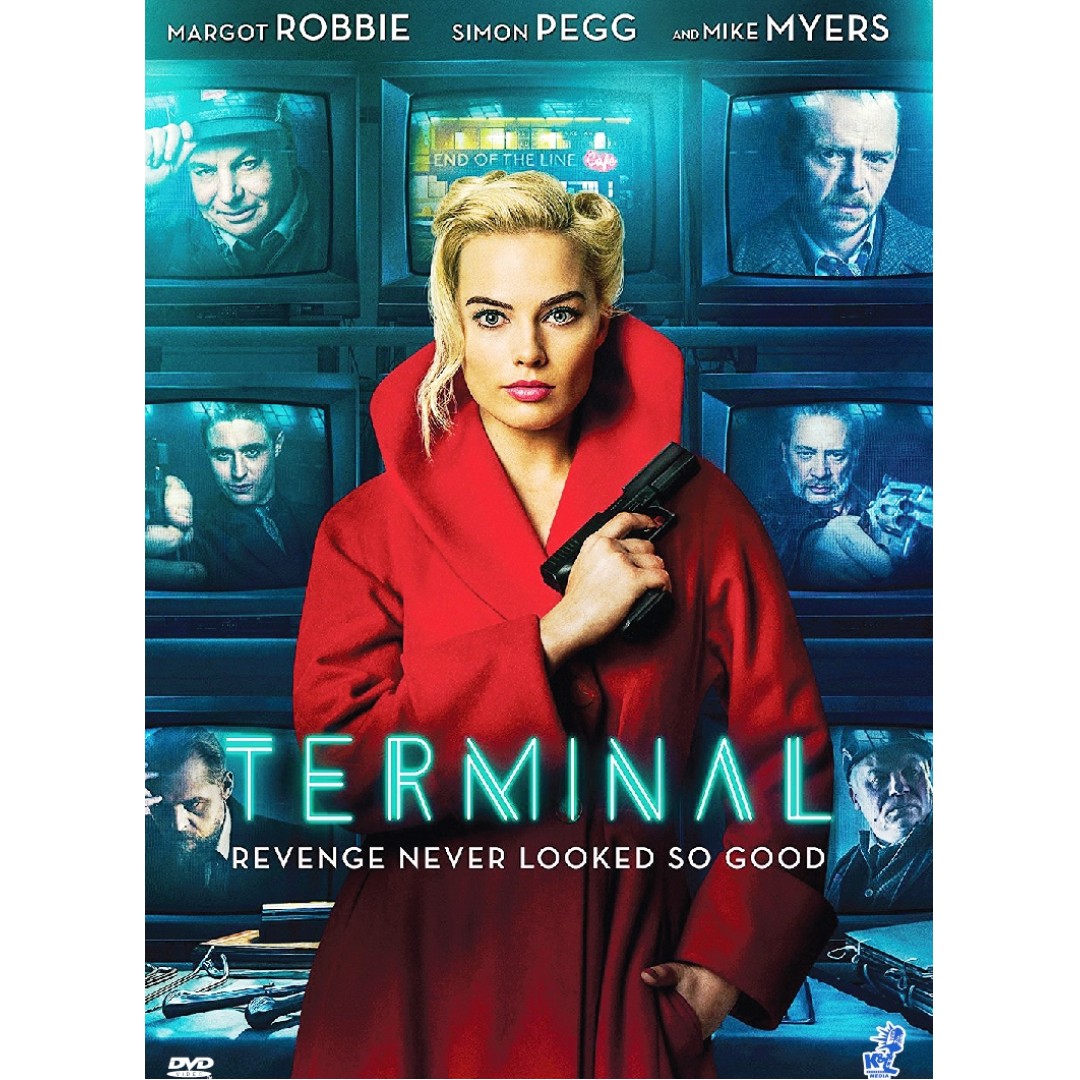 Terminal Movie Margot Robbie Simon Pegg DVD, Hobbies & Toys, Music ...