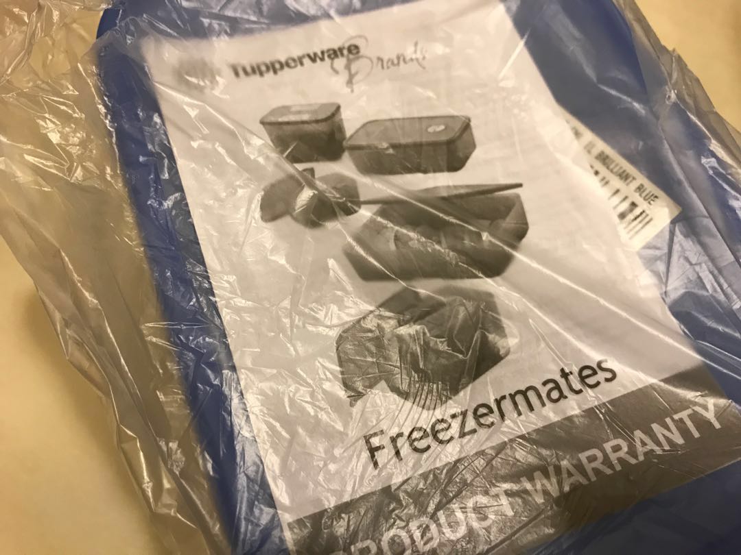 Tupperware Freezermates (Brilliant Blue), Everything Else on Carousell