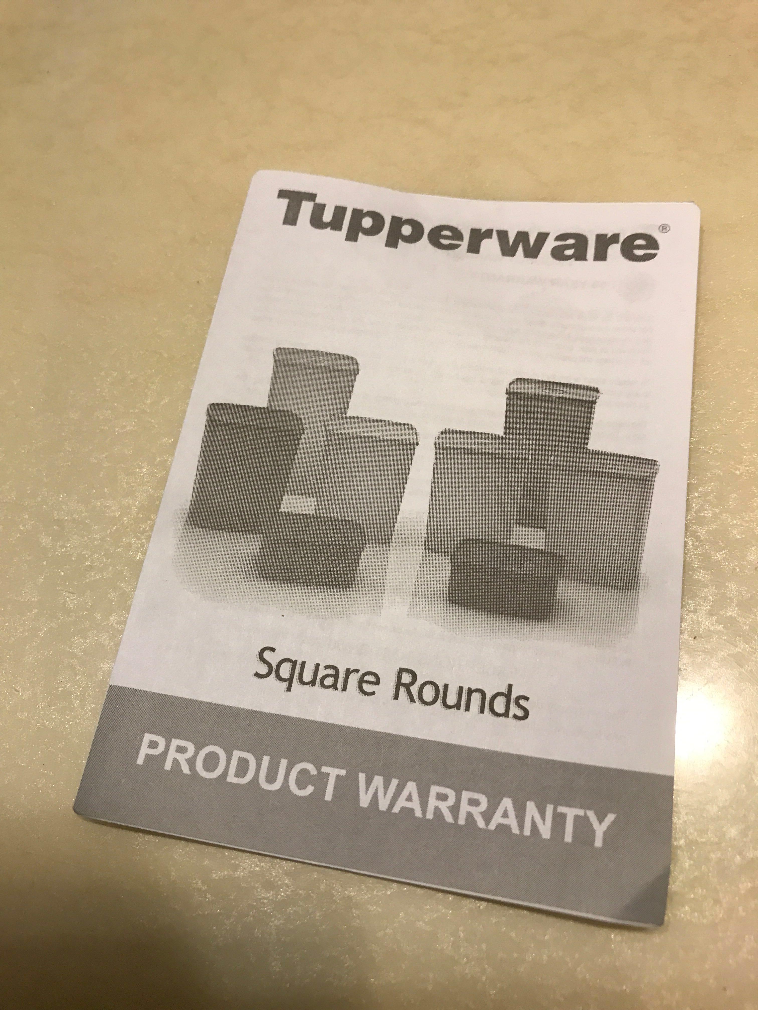 Tupperware Square Rounds (Medium), Everything Else on Carousell