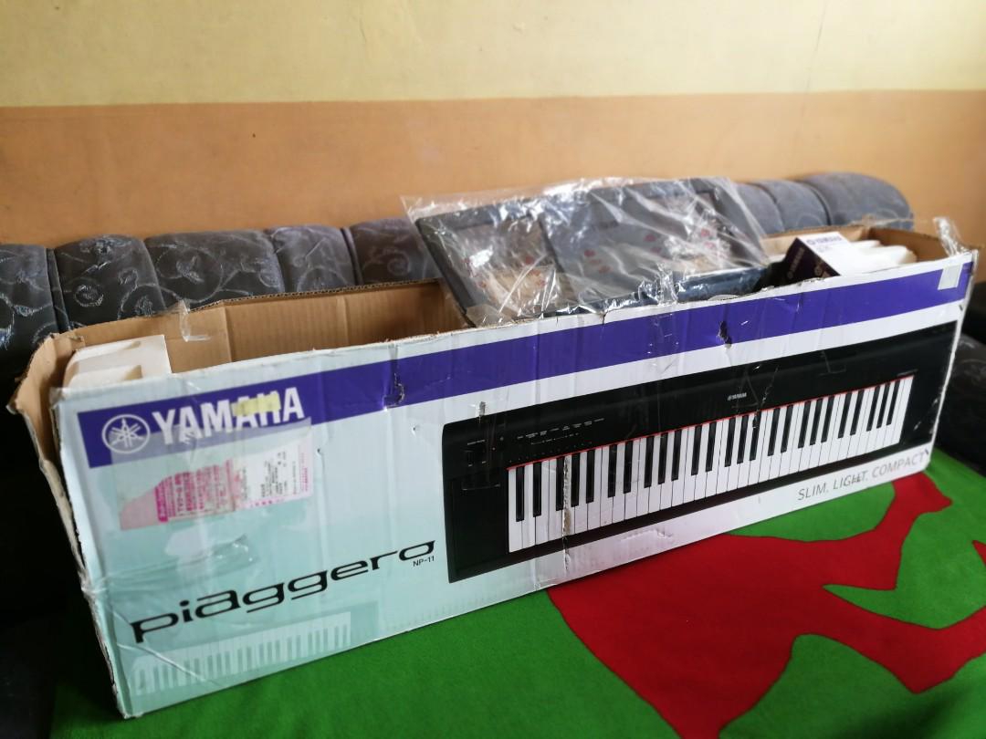 Yamaha Piaggero NP11 Piano-Style Keyboard, Hobbies & Toys, Music & Media, Musical Instruments on ...