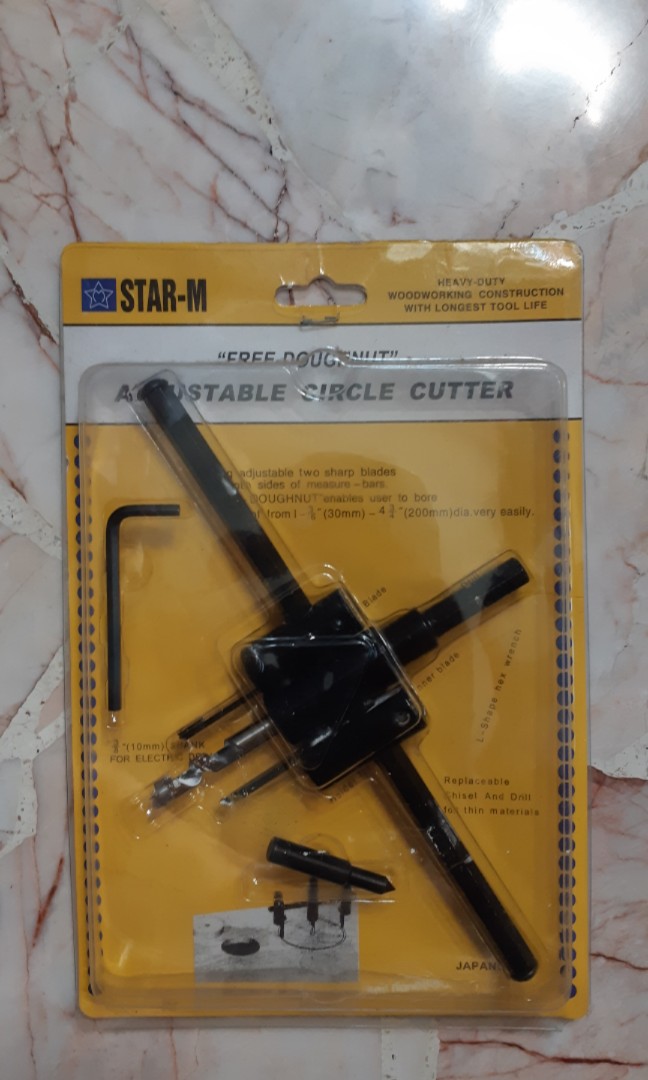 Adjustable Circle size Cutter tool, Everything Else on Carousell