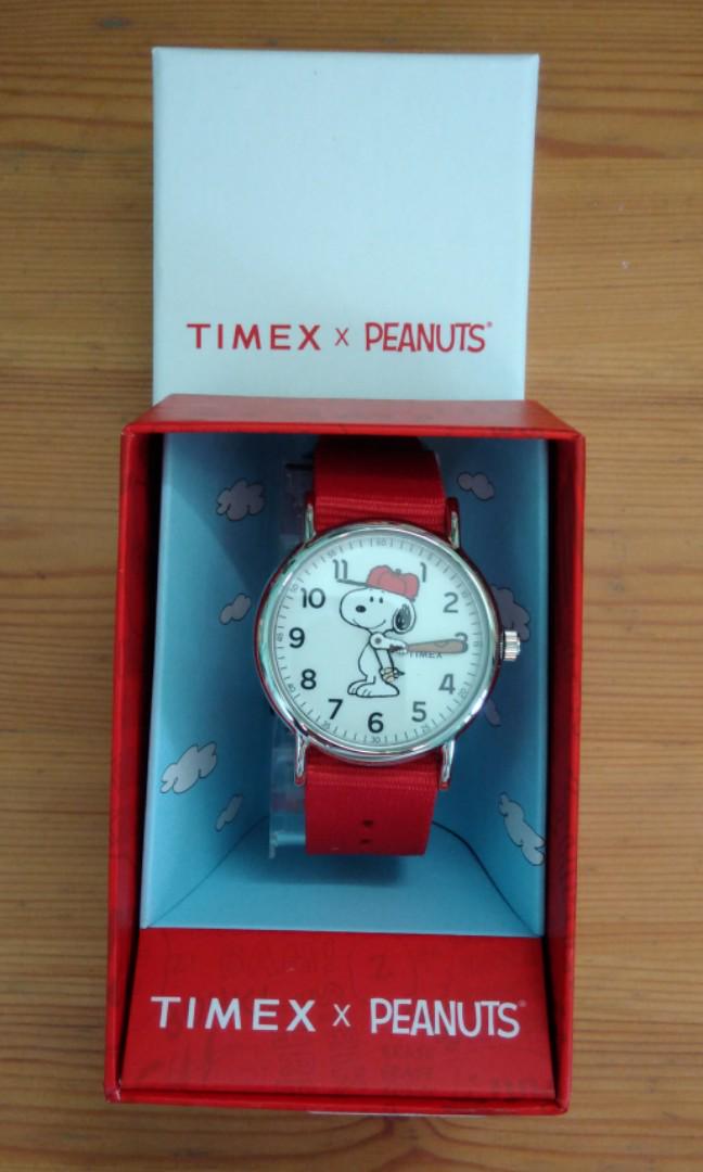 BNWT Timex x Peanuts - Snoopy Weekender Watch, Women's Fashion, Watches ...