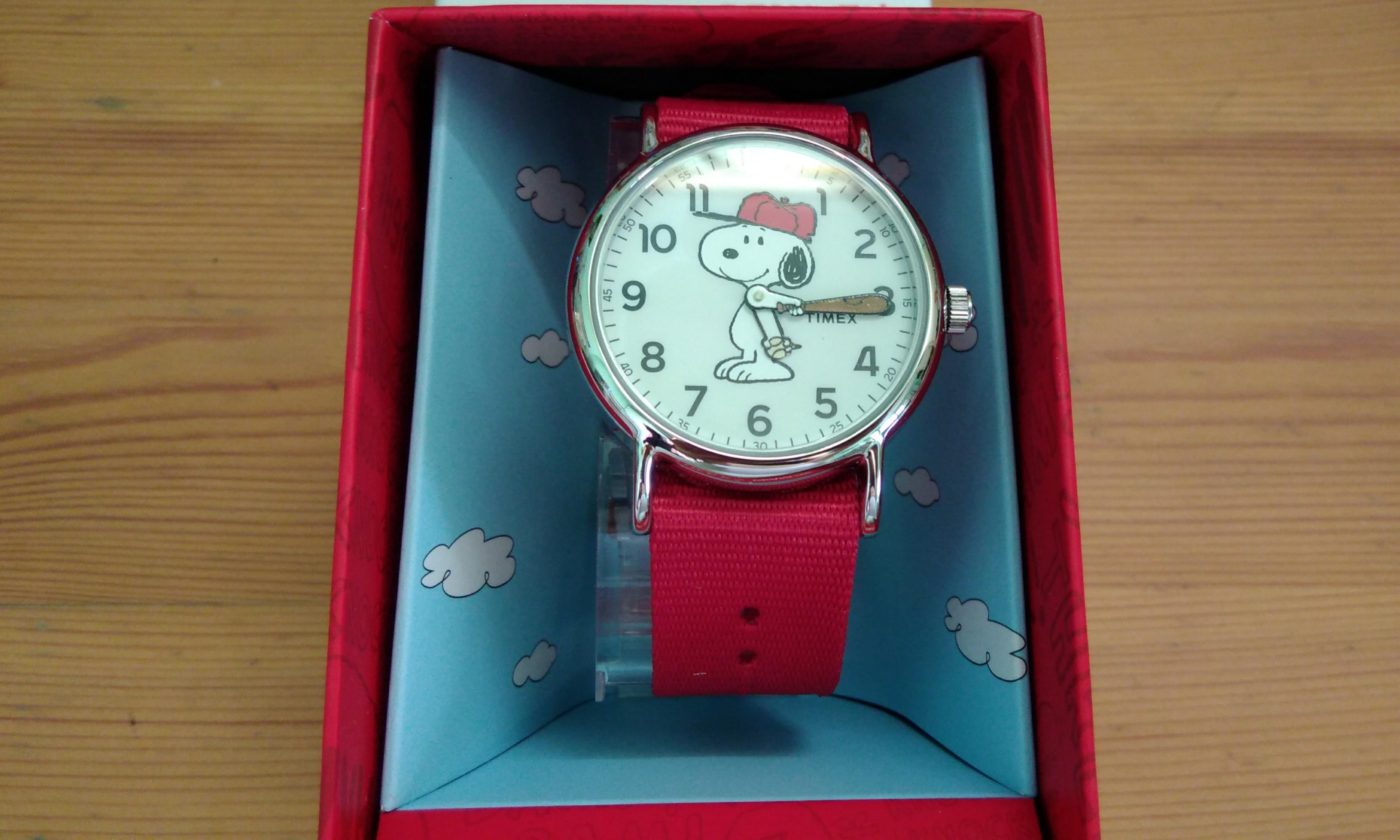 BNWT Timex x Peanuts - Snoopy Weekender Watch, Women's Fashion, Watches ...