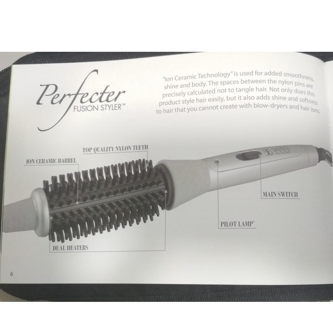 Calista Tools Perfecter Fusion Styler Set, Beauty & Personal Care, Hair ...