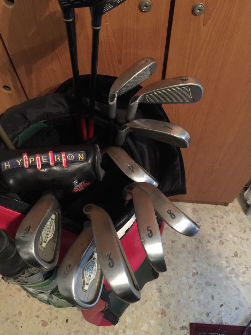 Callaway Golf Set With Elord Golf Bag Sports Equipment Sports And Games Golf On Carousell