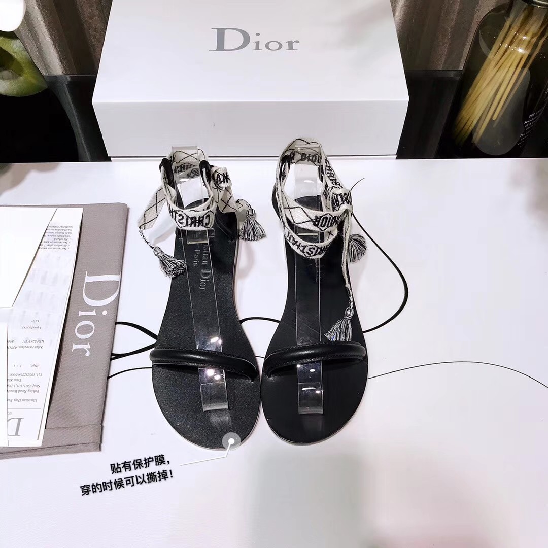 Dior Sandals, Women's Fashion, Footwear, Sandals on Carousell