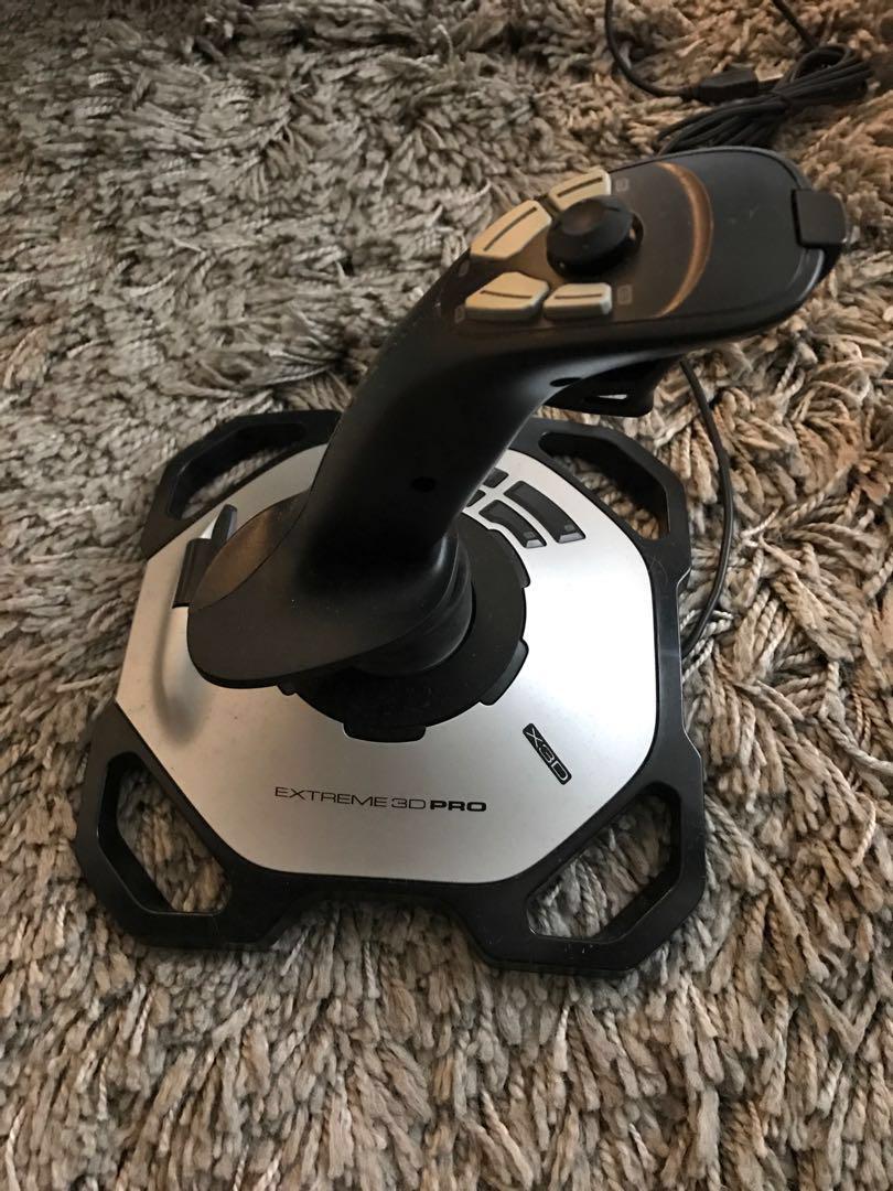 Extreme 3D pro twist handle joystick, Video Gaming, Gaming Accessories ...