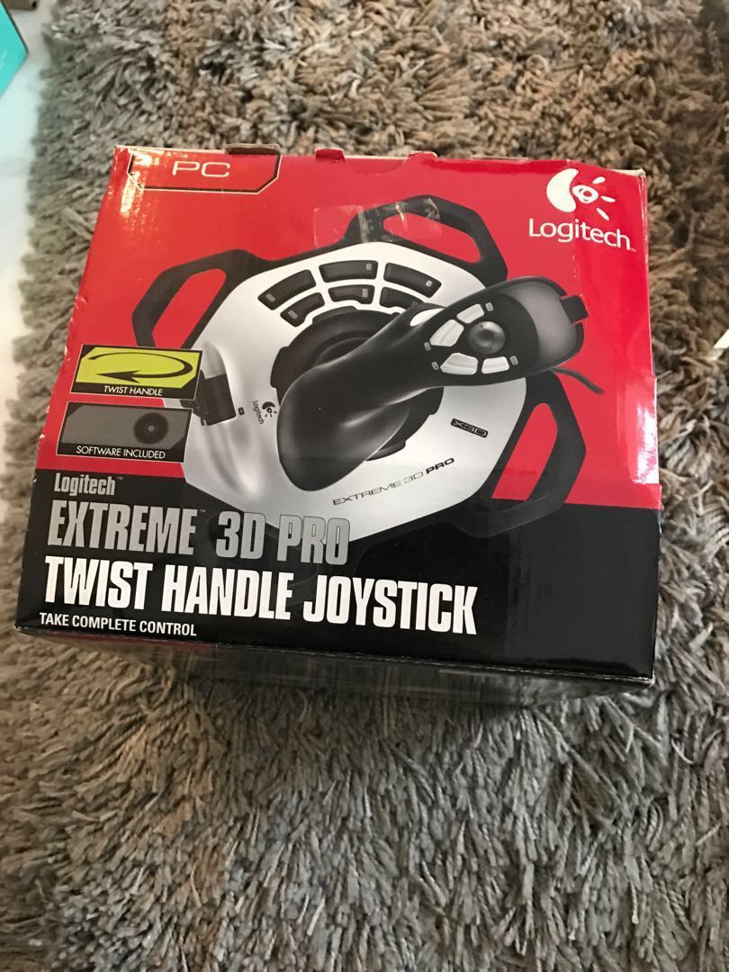 Extreme 3D pro twist handle joystick, Video Gaming, Gaming Accessories ...