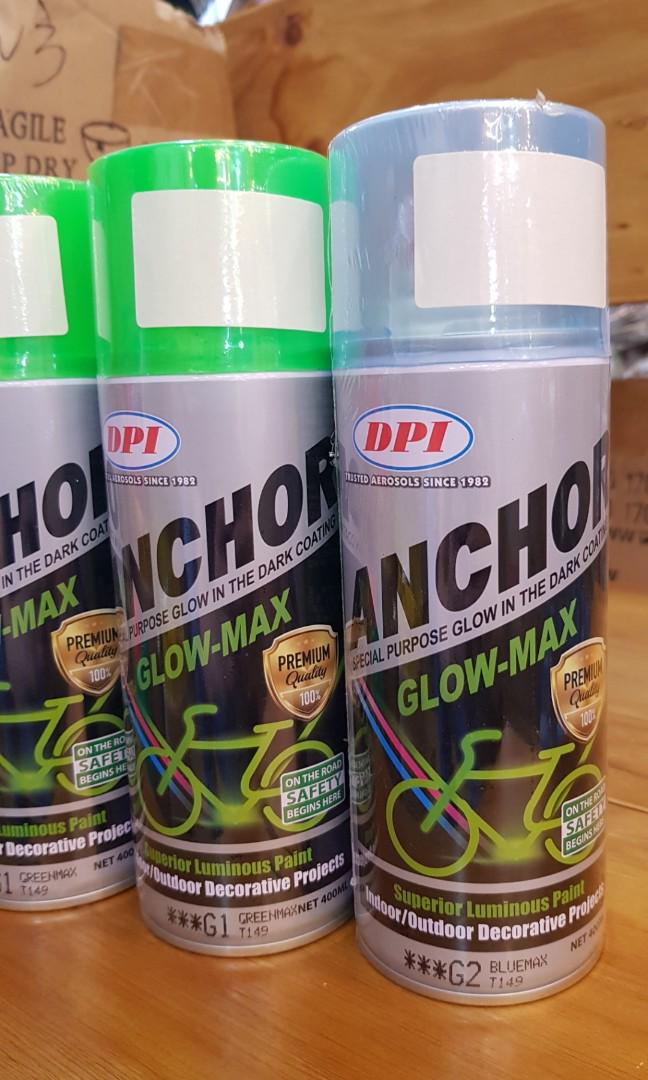 [Glow in dark] DIY anchor Spray paint glow in dark, Sports Equipment ...