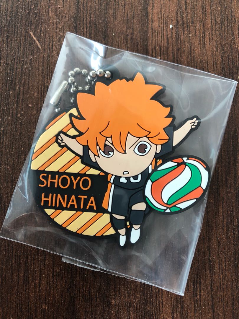 Haikyuu keychain- Hinata, Hobbies & Toys, Toys & Games on Carousell