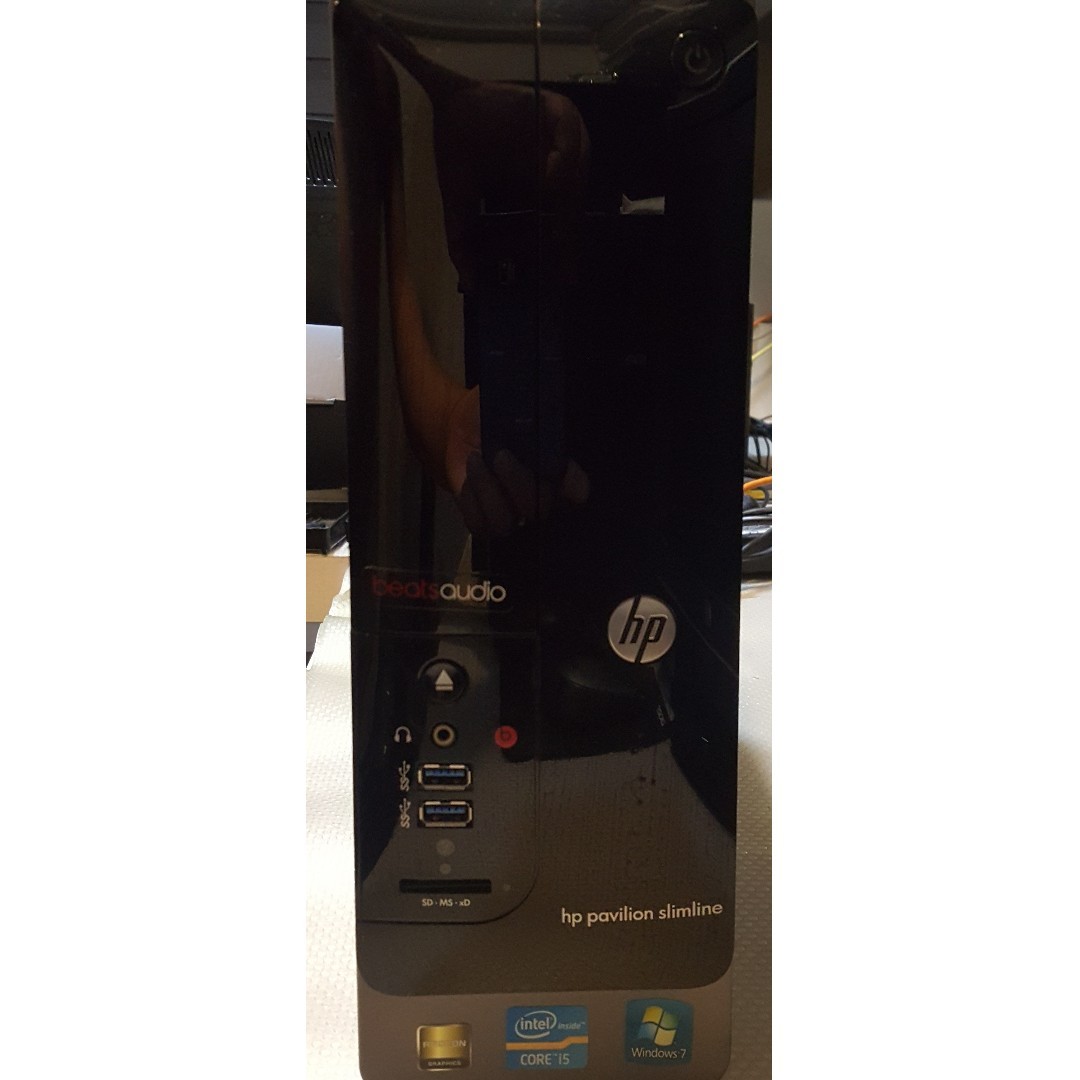 HP Pavilion Slimline S5-1240D Desktop PC, Computers & Tech, Desktops on Carousell