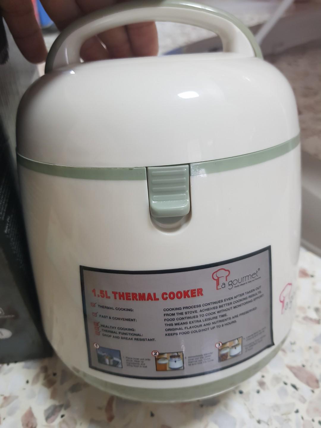 La gourmet thermal pot 1.5litre, TV & Home Appliances, Kitchen ...