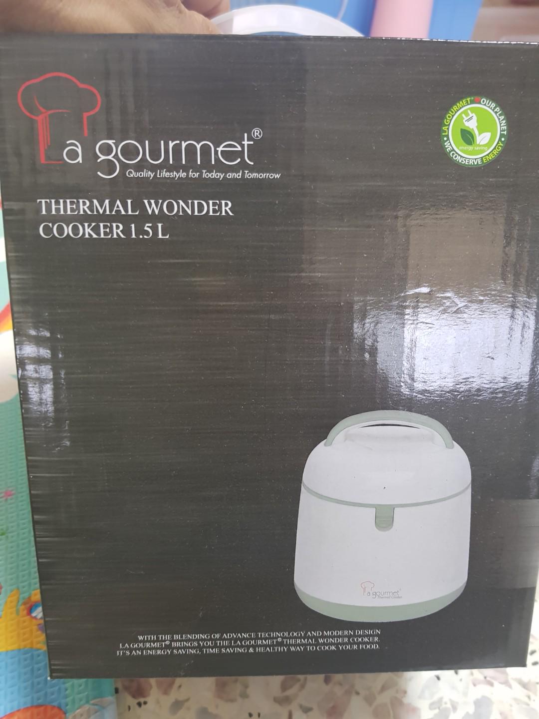 La gourmet thermal pot 1.5litre, TV & Home Appliances, Kitchen ...