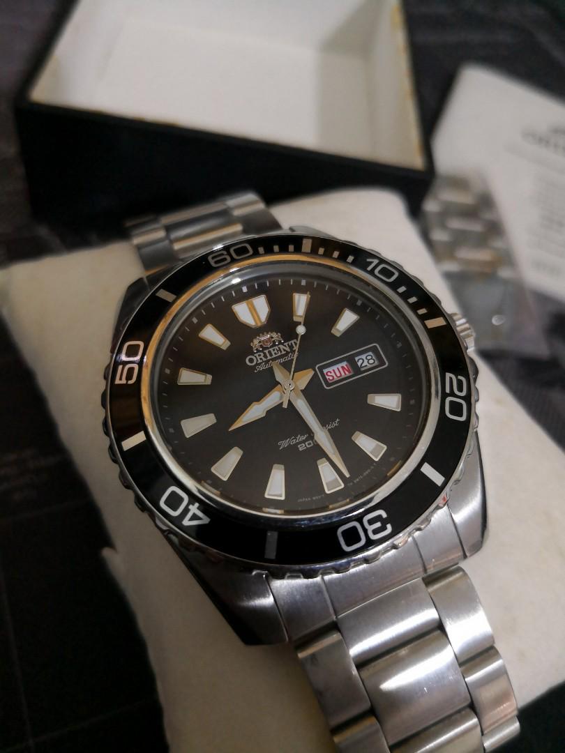 Orient Mako XL Men's Automatic Divers Watch FEM75001BR, Mobile Phones ...