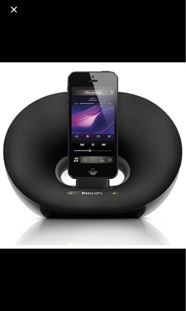 Philips Docking Speaker - DS3025, Audio, Portable Audio Accessories on ...