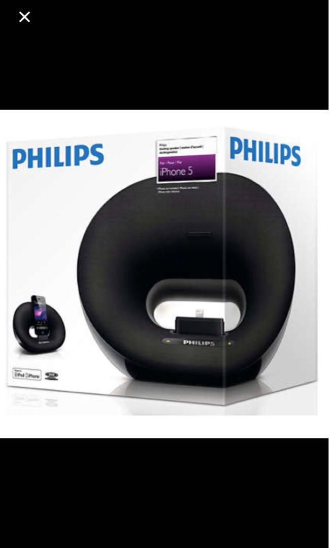 Philips Docking Speaker - DS3025, Audio, Portable Audio Accessories on ...
