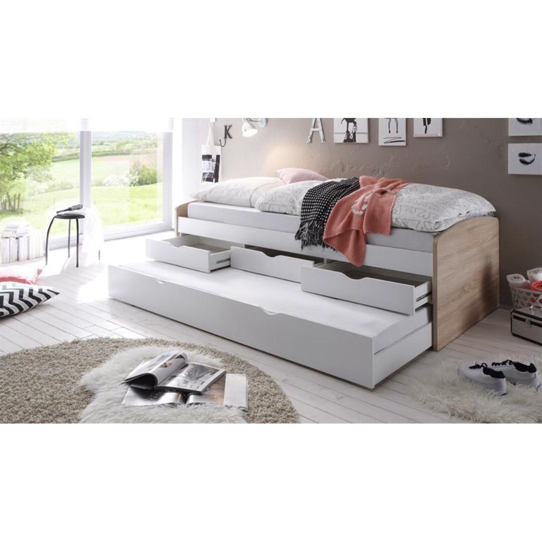 Tandem Nessy Bed 2 sleeping berths and drawers, Furniture, Beds ...