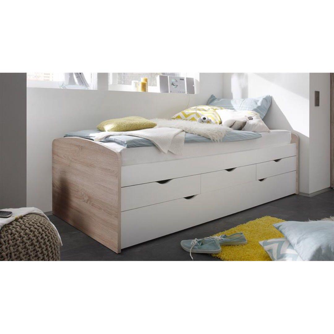 Tandem Nessy Bed 2 sleeping berths and drawers, Furniture, Beds ...