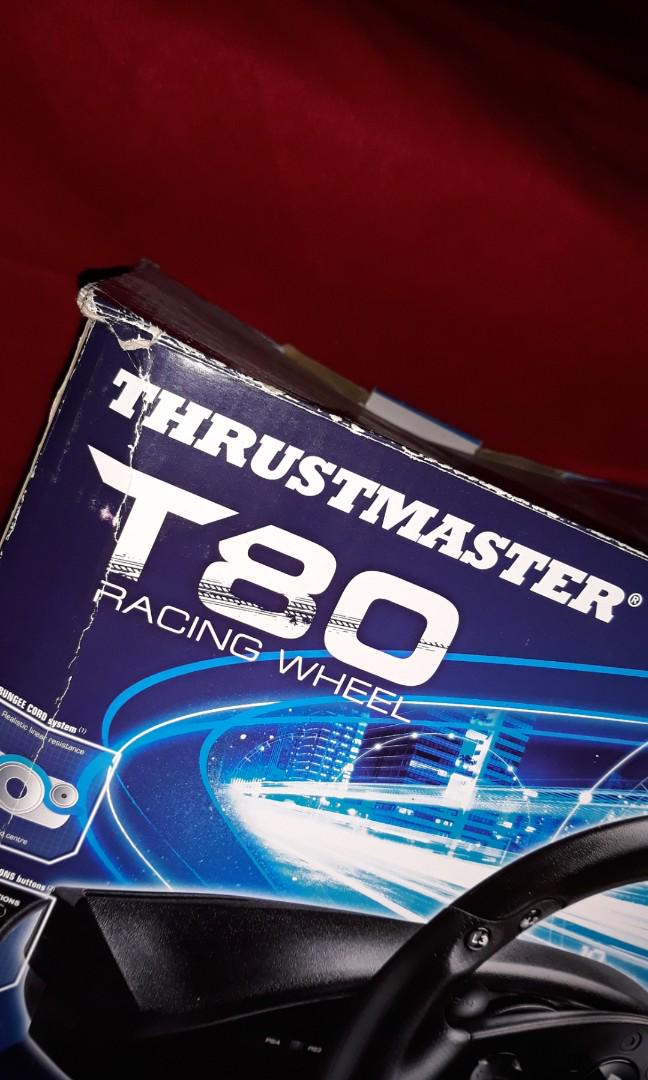 THRUSTMASTER T80! PS4/PS3 COMPATIBLE!, Video Gaming, Gaming Accessories ...
