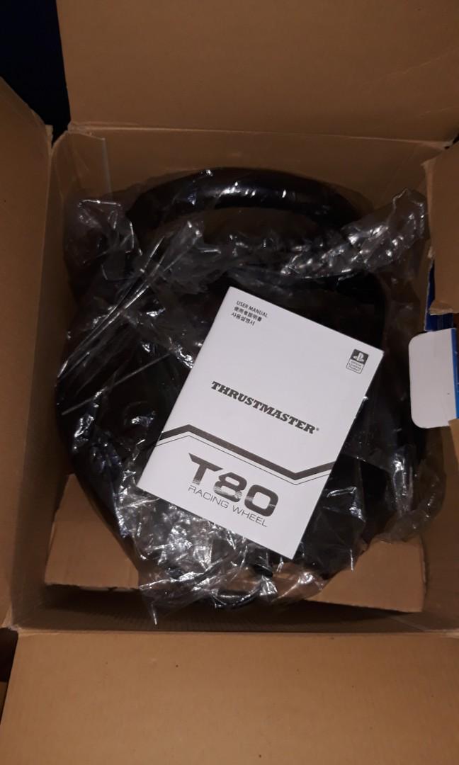 THRUSTMASTER T80! PS4/PS3 COMPATIBLE!, Video Gaming, Gaming Accessories ...