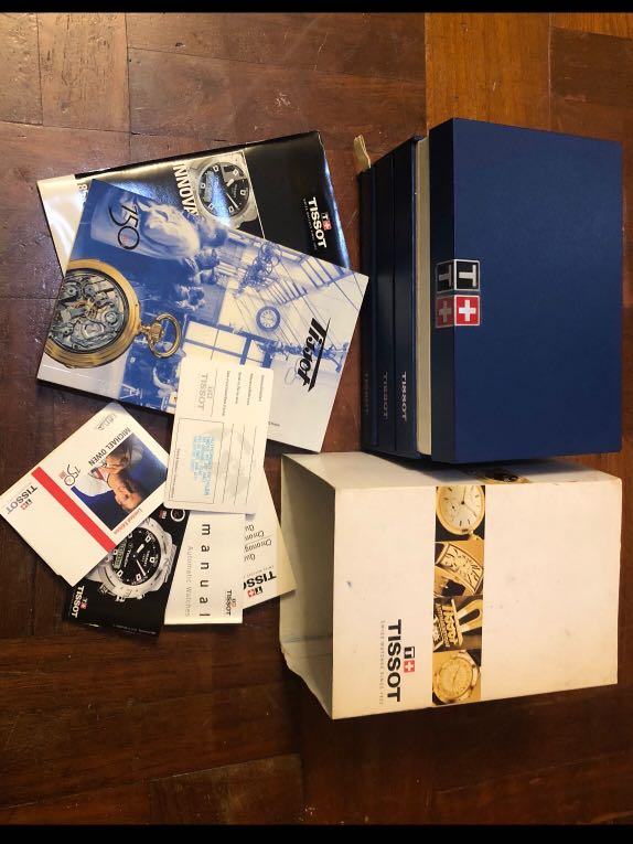 tissot box, Luxury, Accessories on Carousell