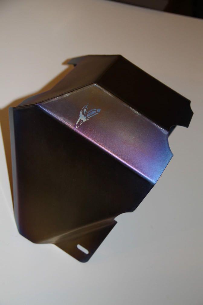 Titanium Turbocharger Cover @ Heat Shield, Car Accessories, Accessories ...