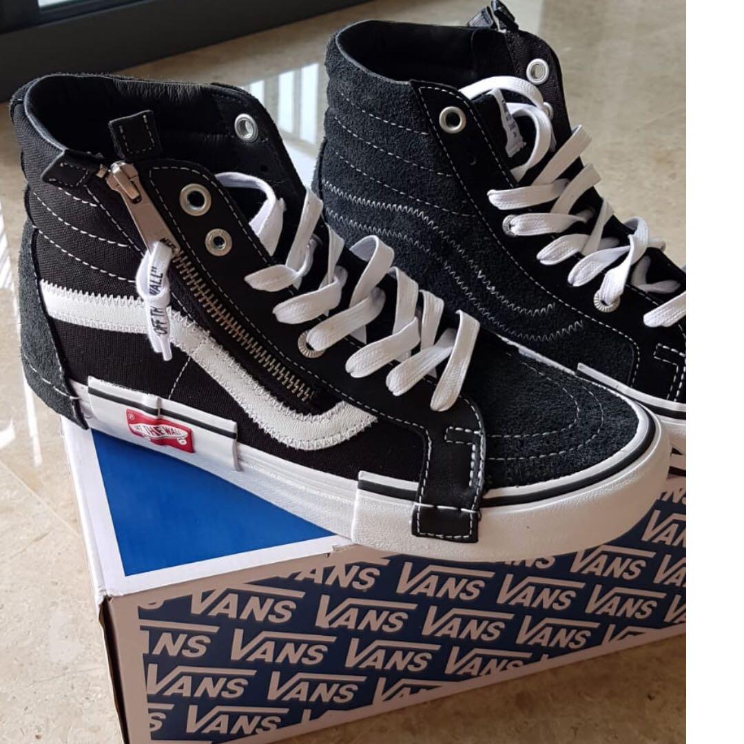 (US10) Vans Sk8-Hi deconstructed , Men's Fashion, Footwear, Sneakers on ...