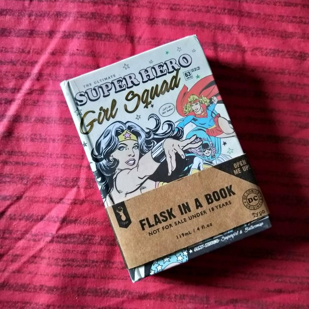 Wonder Woman Flask From TYPO, Furniture & Home Living, Kitchenware ...