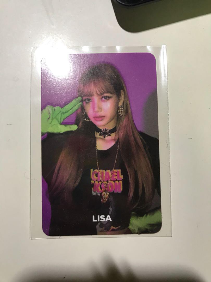 WTT Blackpink LISA PINK VER SIGNATURE PC, Hobbies & Toys, Memorabilia ...