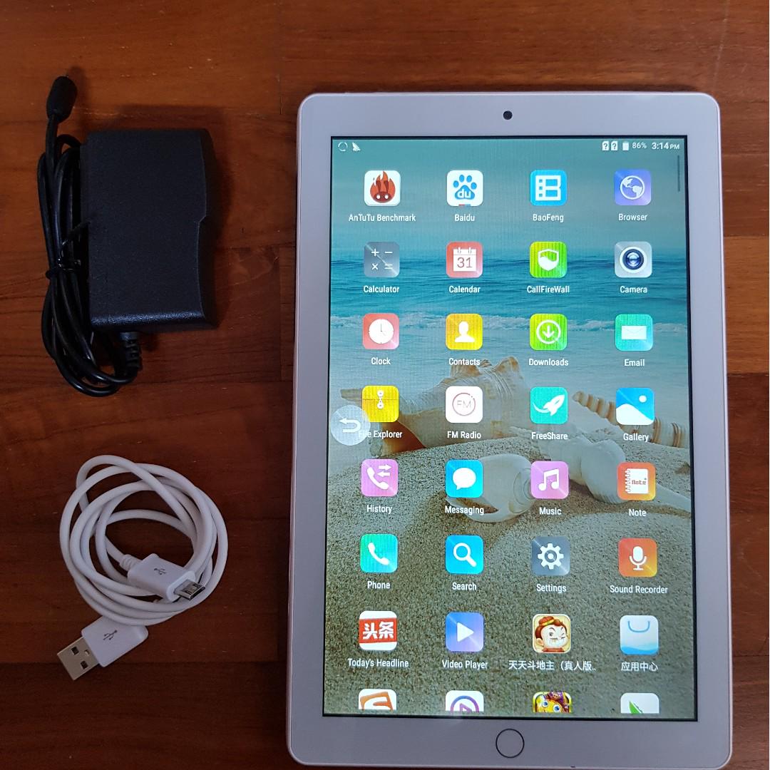 ZOL Android Tablet 9" CPU-2.0GHz 8cores 4GB-RAM 64GB FHD, Mobile Phones & Gadgets, Tablets ...