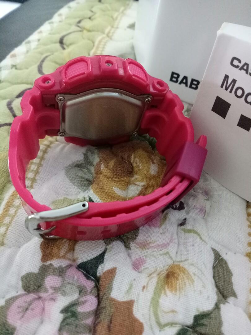 Casio Baby-G model 5338 watch pink, Mobile Phones & Gadgets, Wearables ...