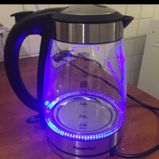 Electric Kettle (with LED effect), Furniture & Home Living, Lighting ...