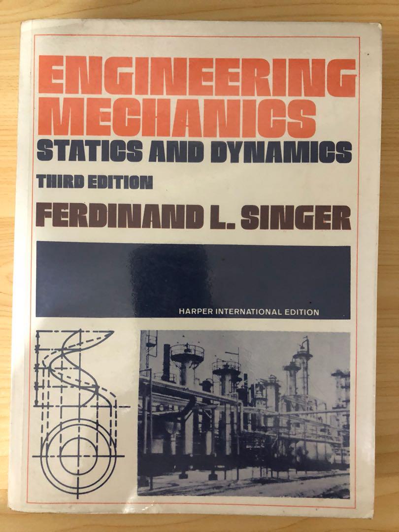 Engineering Mechanics 3E by Ferdinand Singer, Hobbies & Toys, Books ...